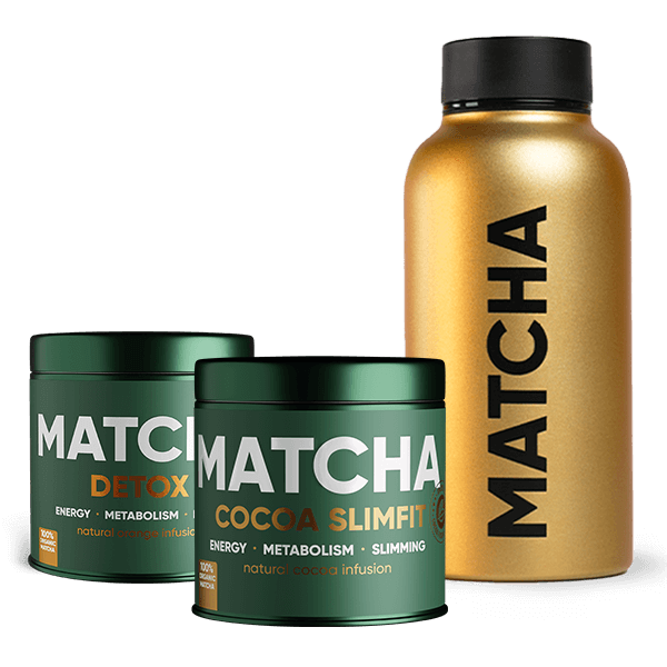 Premium Matcha Cocoa Slimfit Tea - WOW Tea UK